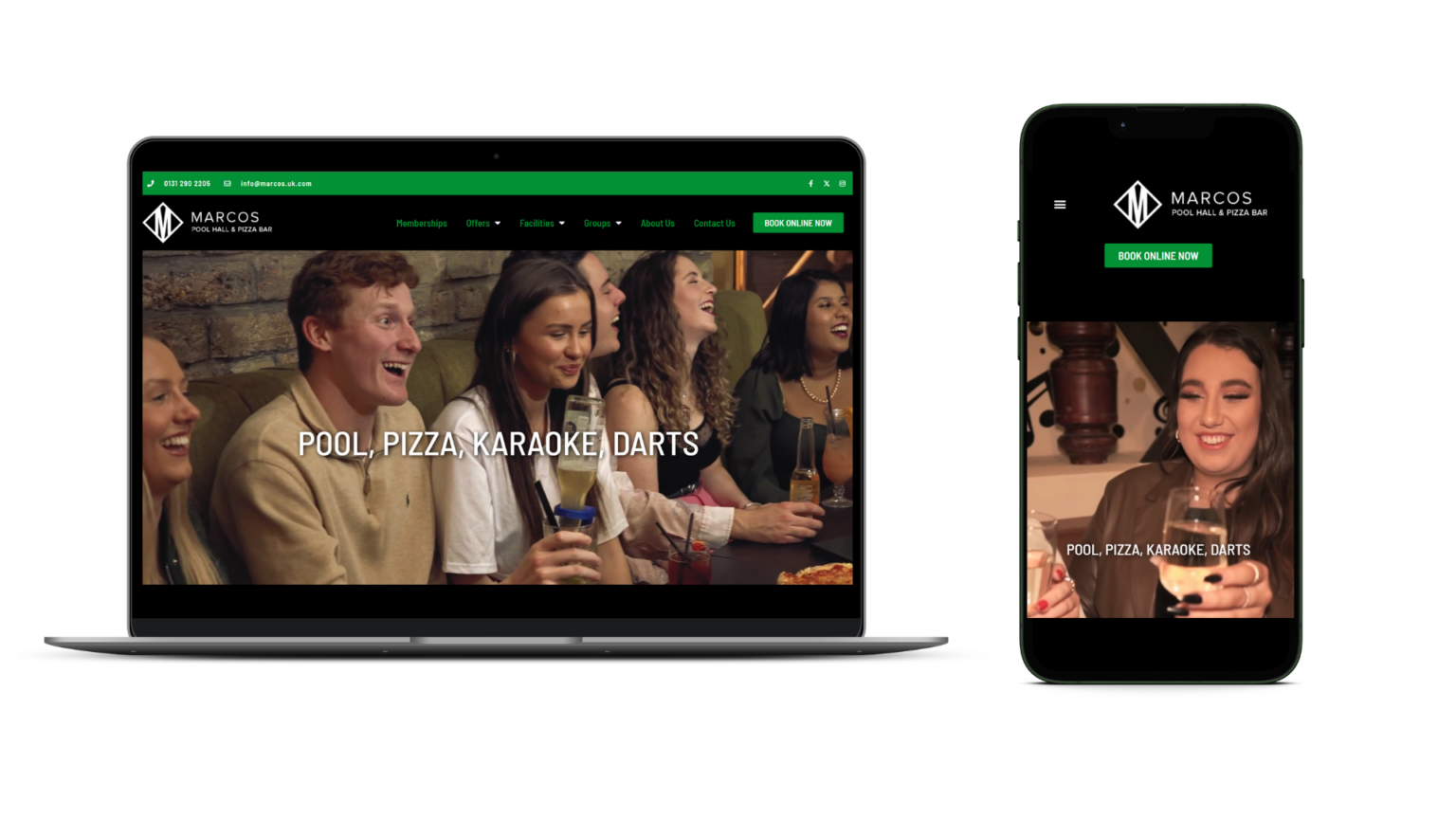 Pool Hall Marketing - Marcos - Social Ant Edinburgh